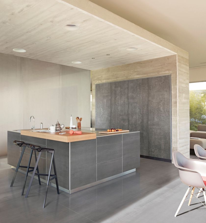 METAL XXL Porcelain stoneware wall/floor tiles with metal effect By ...