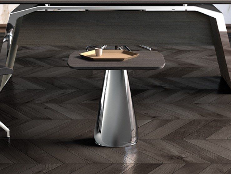 METAR Oak coffee table By Bralco | design Gianantonio Perin, Giorgio Topan