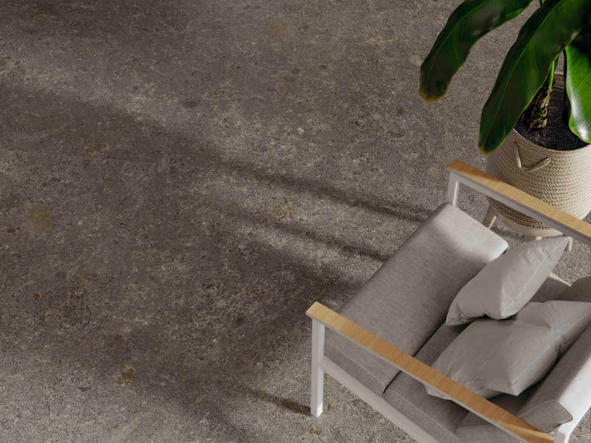 Pavimento/rivestimento effetto pietra METEORA By Inalco