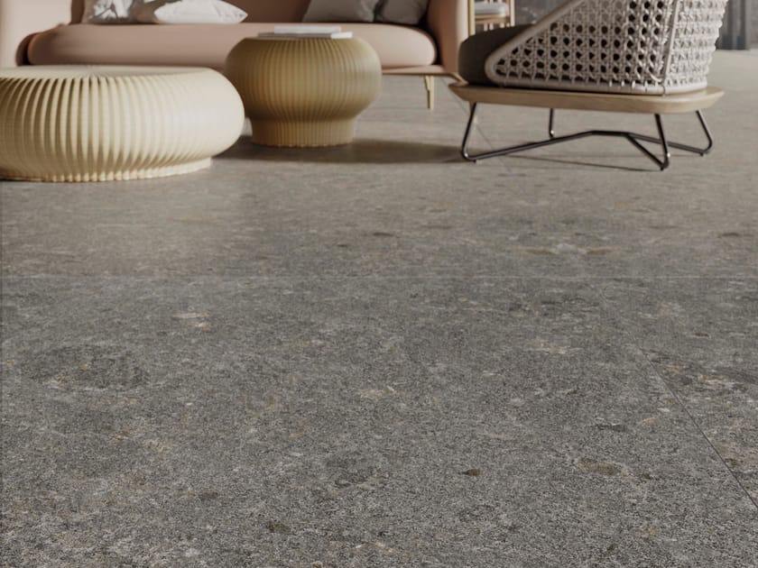 Pavimento/rivestimento effetto pietra METEORA By Inalco