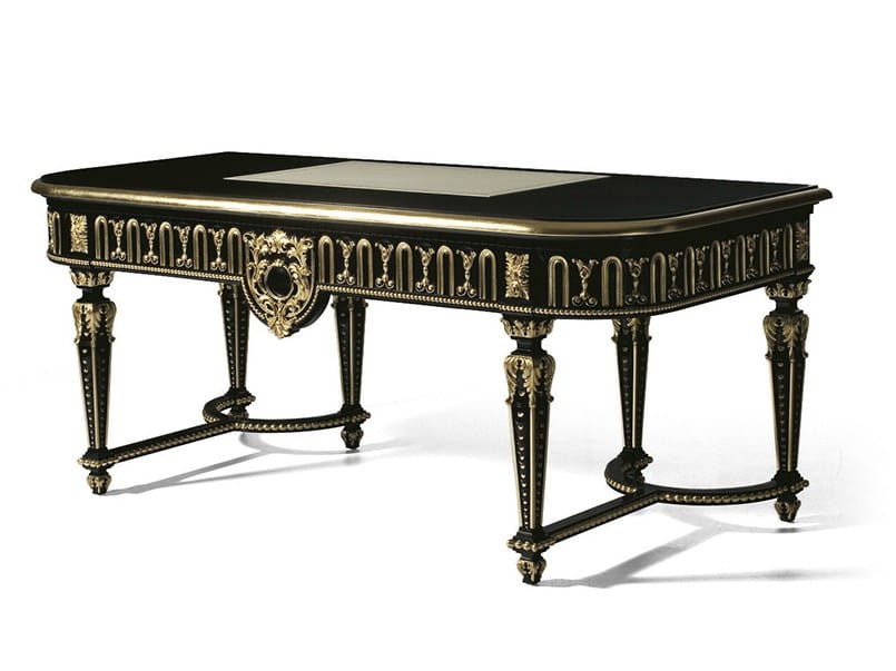 Secretária de madeira com gavetas MG 1126 By OAK