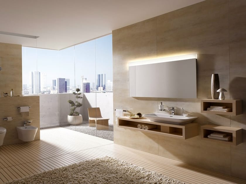 MH | Wooden vanity unit By TOTO