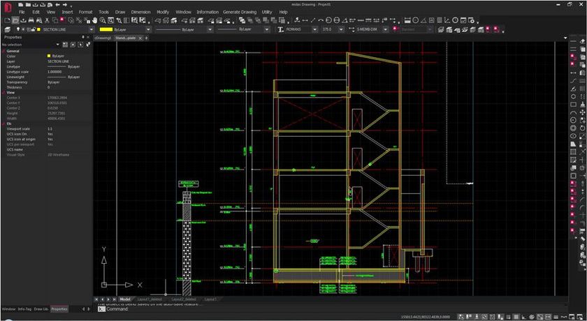 Midas DRAWING 2D & 3D CAD technical design By MIDAS
