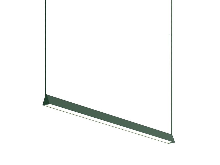 LED direct-indirect light pendant lamp MILE 04 Mile Collection By ...