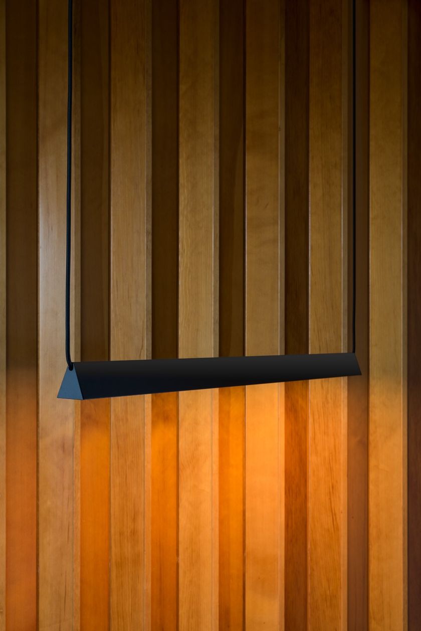 LED direct-indirect light pendant lamp MILE 04 Mile Collection By ...