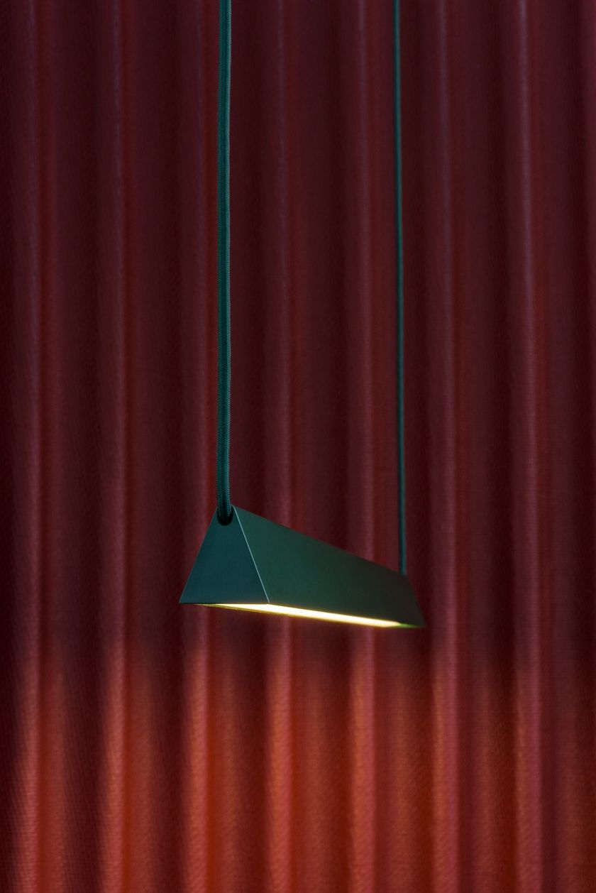 LED direct-indirect light pendant lamp MILE 04 Mile Collection By ...