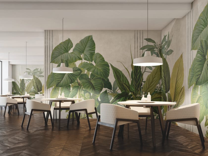 JUNGLYS Wallpaper with floral pattern By MILLE997