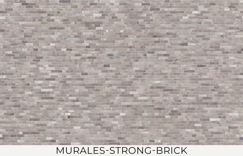 MURALES Brick effect wallpaper By MILLE997