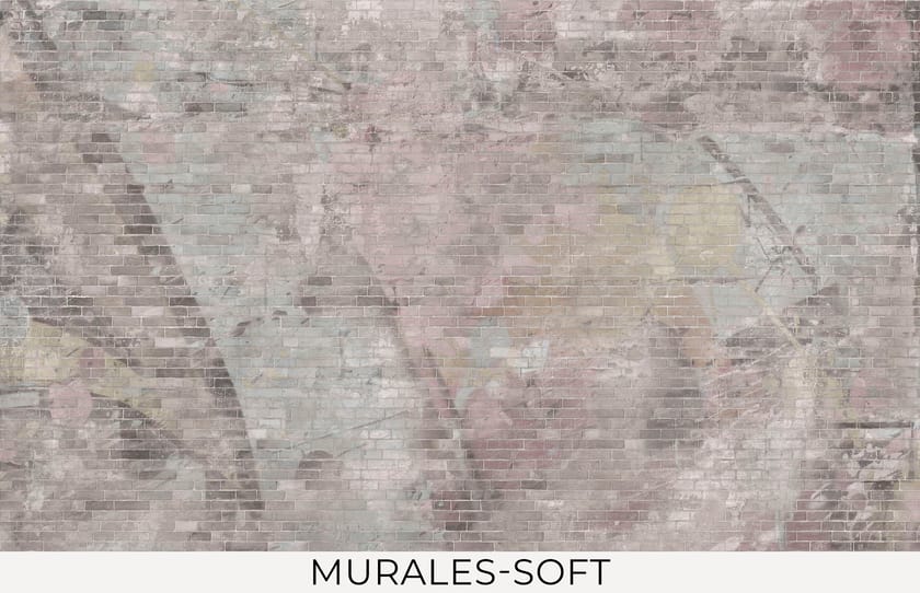 MURALES Brick effect wallpaper By MILLE997