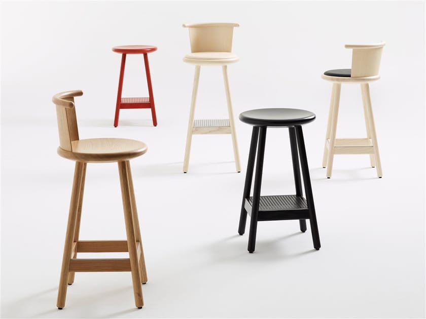 MILO | Sgabello da bar By Karl Andersson design Måns H Sjöstedt