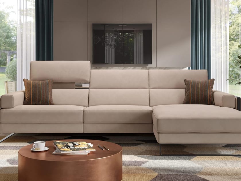 MILO | Divano con chaise longue By Sofanella