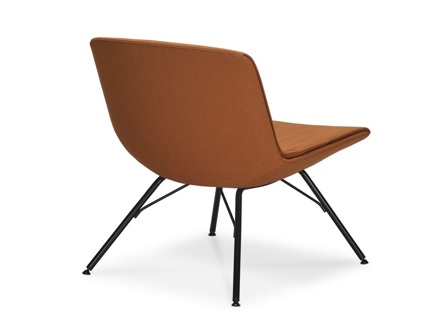 MILOS LOUNGE Fabric easy chair By Sitland | design Dorigo Design