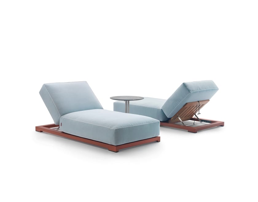 MILOS Recliner sun lounger By Flexform | design Antonio Citterio