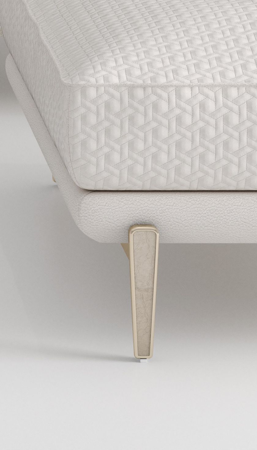 MILTON Sofa with chaise longue By Sicis | design Massimiliano Raggi