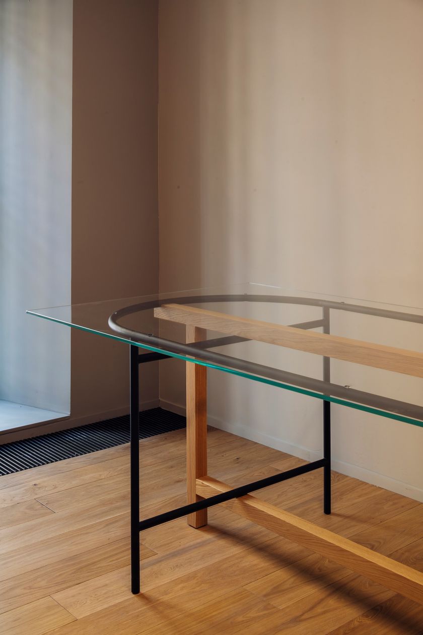 MIMICO Tavolo ovale da pranzo in legno By Crassevig | design ITCH