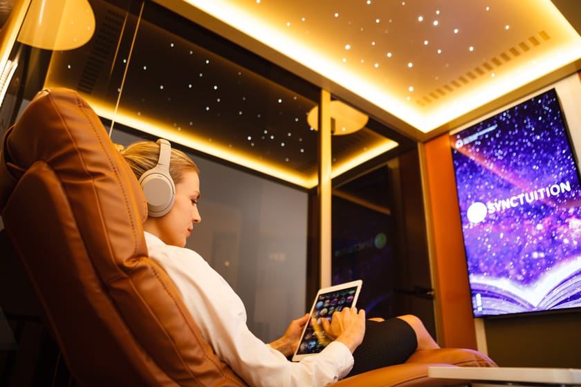 MINDSPA Acoustic relaxation booth By Silen