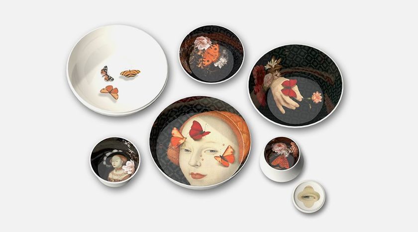 餐盘 MING MUSE Faux-Semblants系列 By IBRIDE