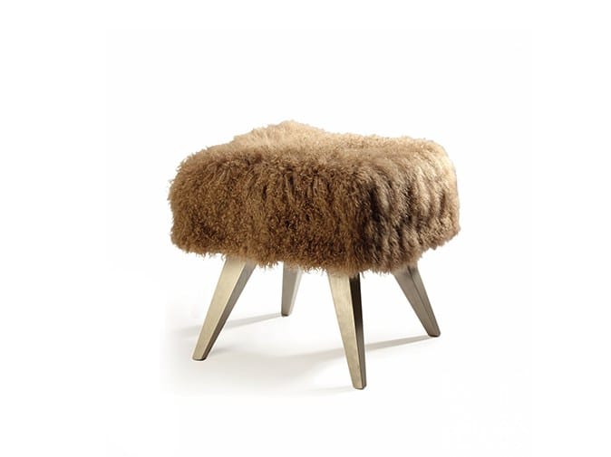 MINI Low fur stool By Mambo Unlimited Ideas | design Claudia Melo