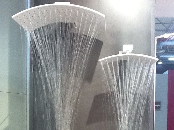 MINI PLUVIA Brass rain shower with anti-lime system By Tender rain ...