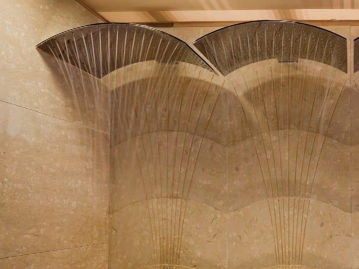 MINI PLUVIA Brass rain shower with anti-lime system By Tender rain ...