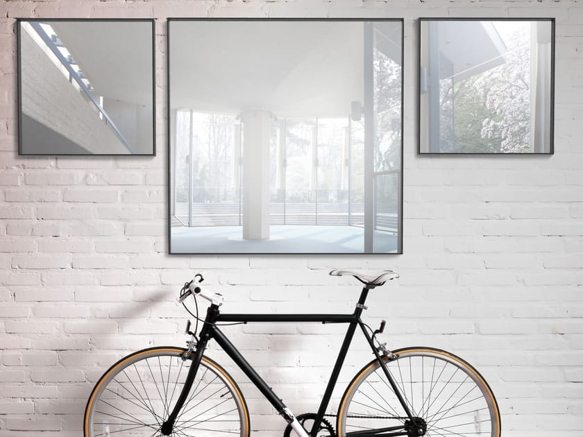 MINI | Square mirror By ALBEDO design Carlo Cumini