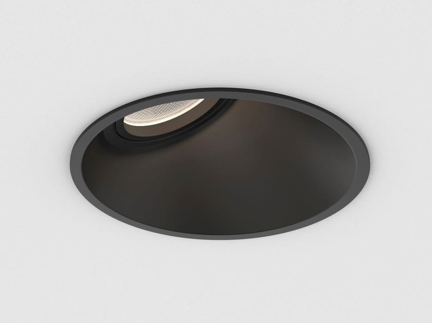 MINIMA ROUND IP65 FIRE-RATED Foco empotrable LED en acero para el techo ...