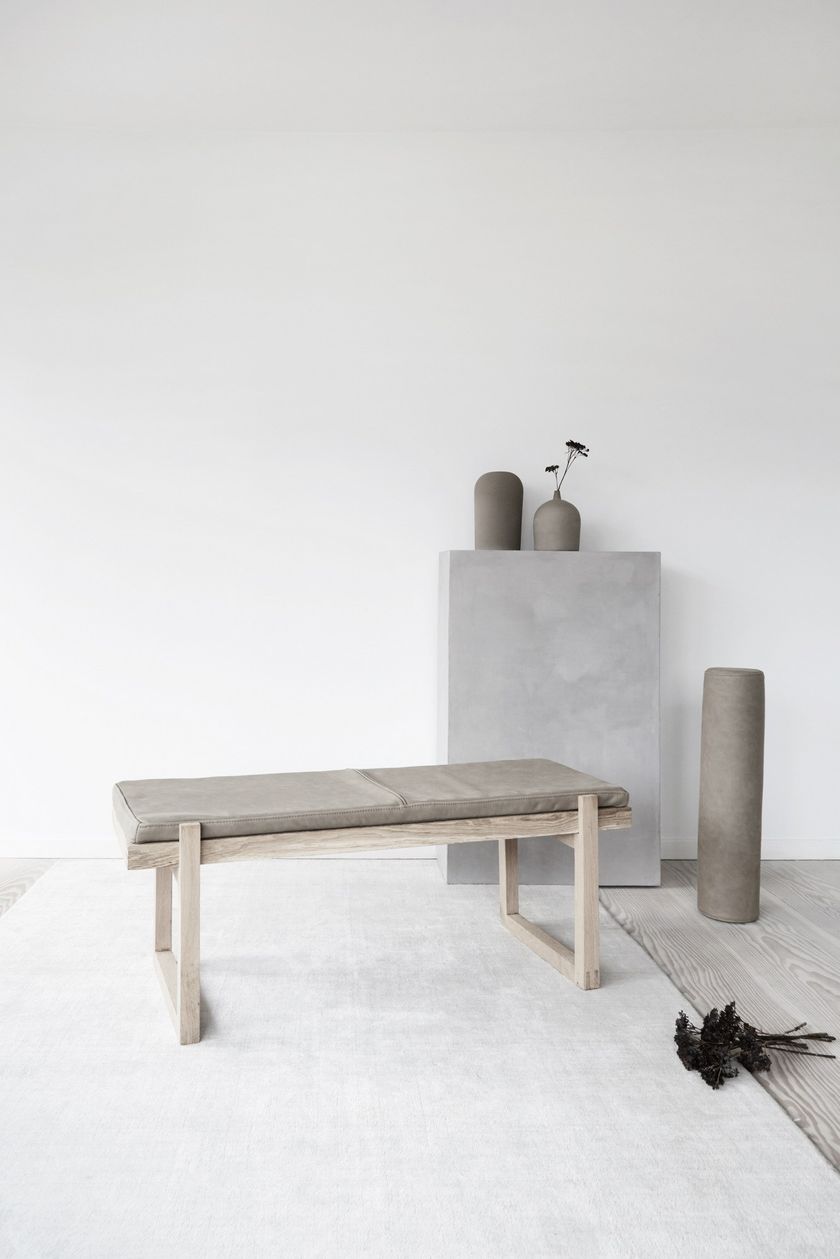 MINIMAL | Leather cushion By Kristina Dam Studio