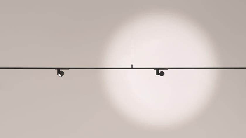 LED Anodized aluminium track-Light MINIMAL TRACK SUSPENSION By ...