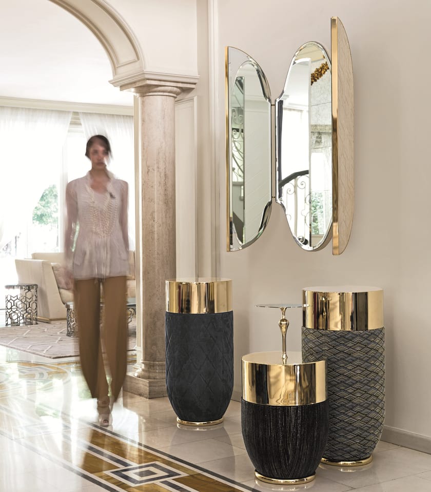 Wall-mounted mirror MIRAGE By Longhi design Giuseppe Iasparra