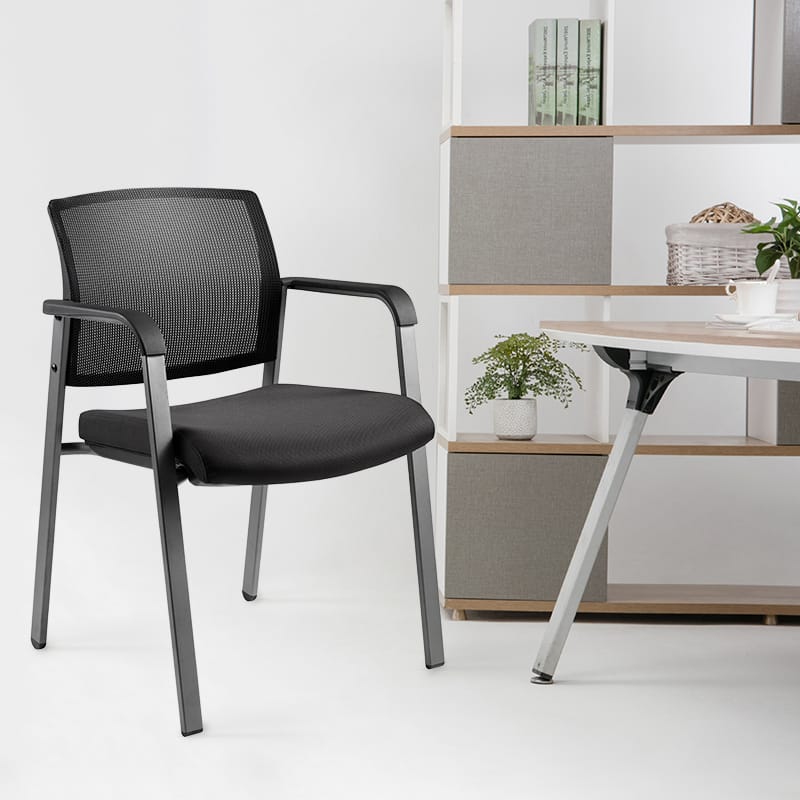 Mesh chair with armrests MIRO-3P Miro Collection By UE Chairs