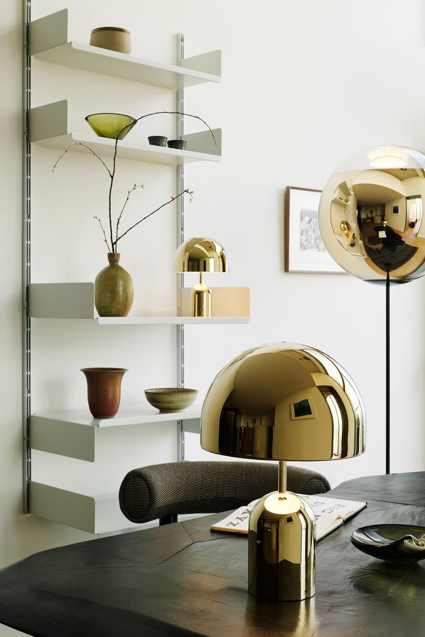 MIRROR BALL CONE SLIM floor lamp By Tom Dixon design Tom Dixon
