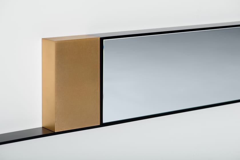 MIRROR LINES Mirror By MDF Italia | design Pitsou Kedem, Irene Goldberg
