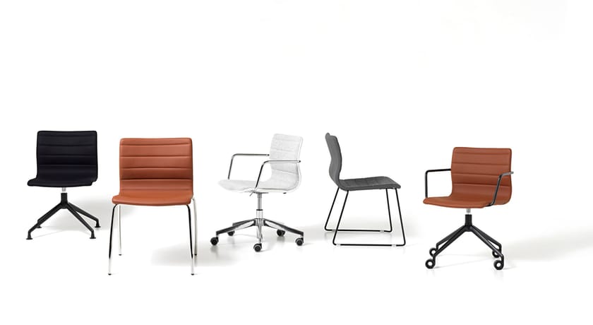 MISS | Chair with armrests Miss Collection By Diemme