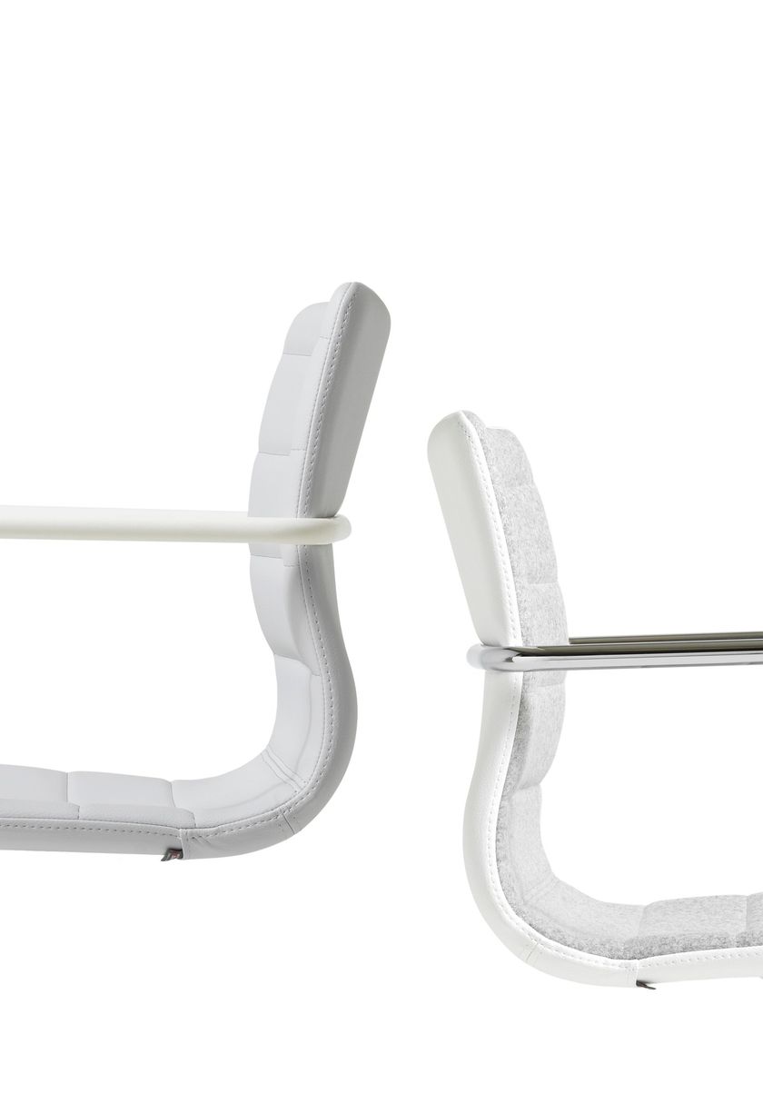 MISS | Chair with armrests Miss Collection By Diemme