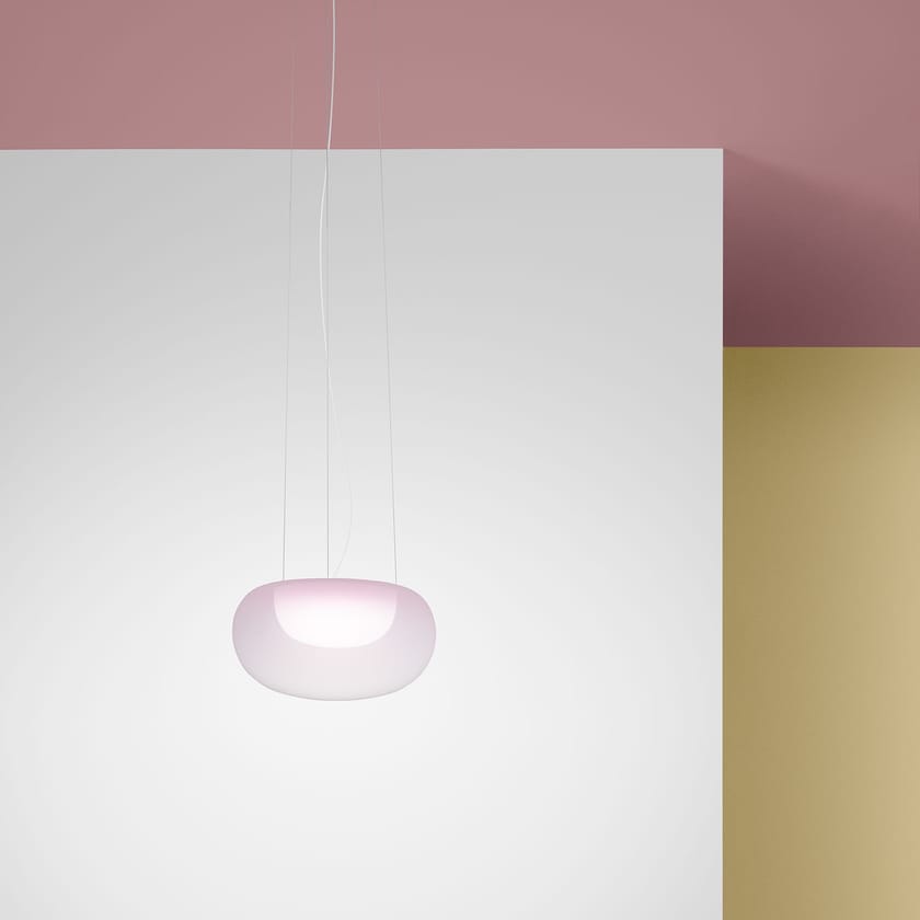 MIST LED glass pendant lamp By Zero | design FRONT