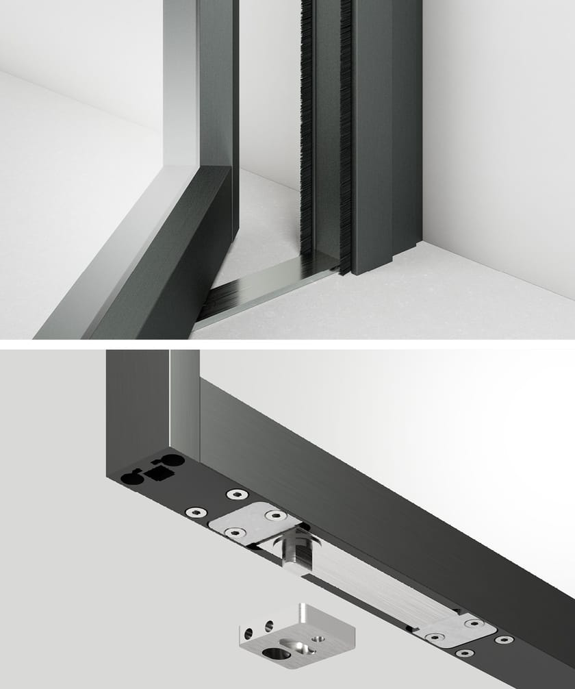 Porta a bilico in vetro MITICA | Porta a bilico - ADL