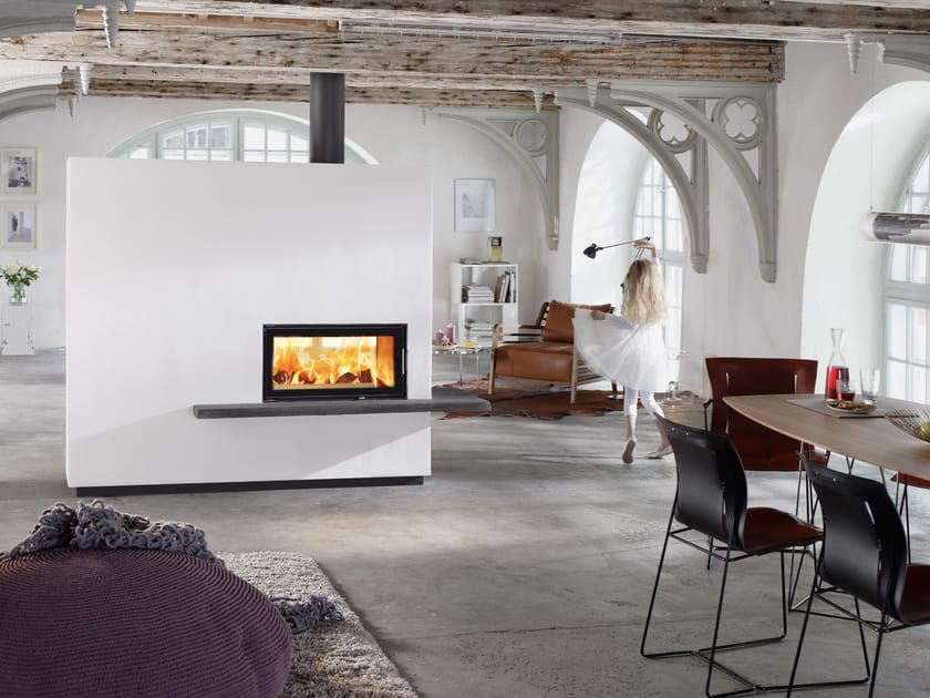 Freestanding fireplace MIU By Austroflamm