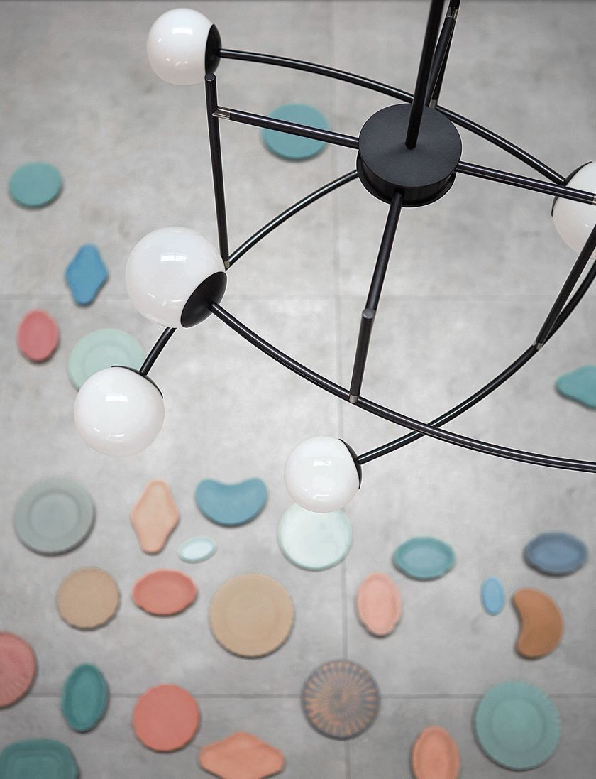 ARCH Ceiling lamp By M.M. Lampadari