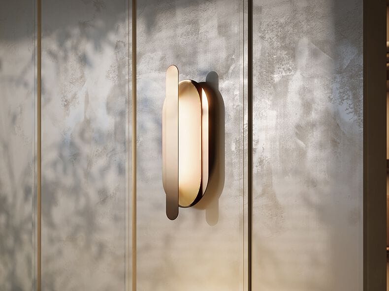LOOP Wall lamp By M.M. Lampadari