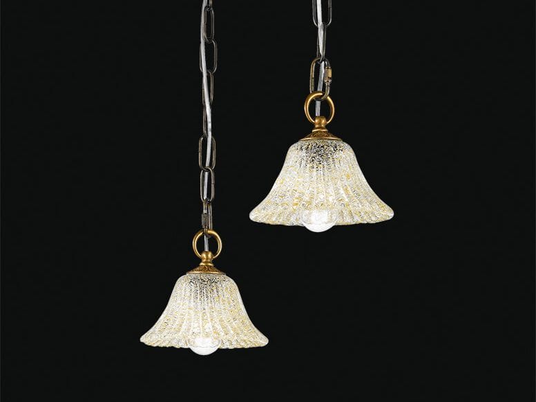 SPARTA LED Murano glass pendant lamp By M.M. Lampadari