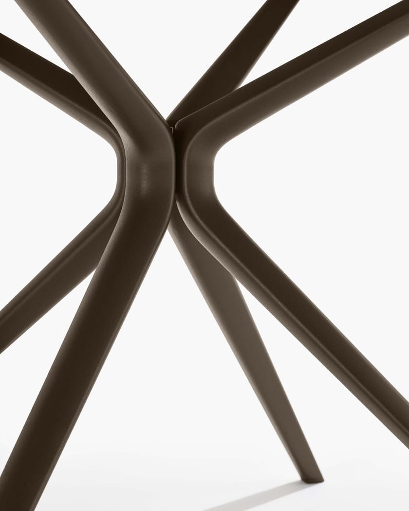 MOAI Round aluminium garden table By FAST | design Lievore Altherr