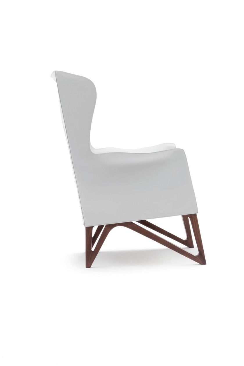 MOBIUS | Wing armchair By GIORGETTI design Umberto Asnago