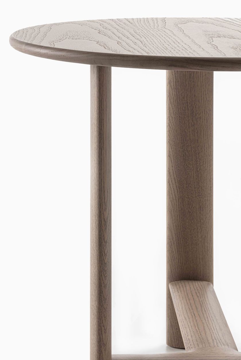MOCKI | Ash coffee table Round ash high side table By Frigerio | design ...