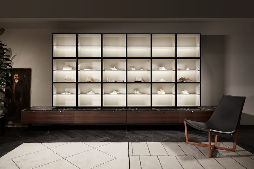 Modular Storage wall MODERN By Porro design Piero Lissoni