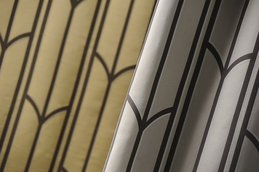 Cotton fabric with graphic pattern MODERNA By AGENA
