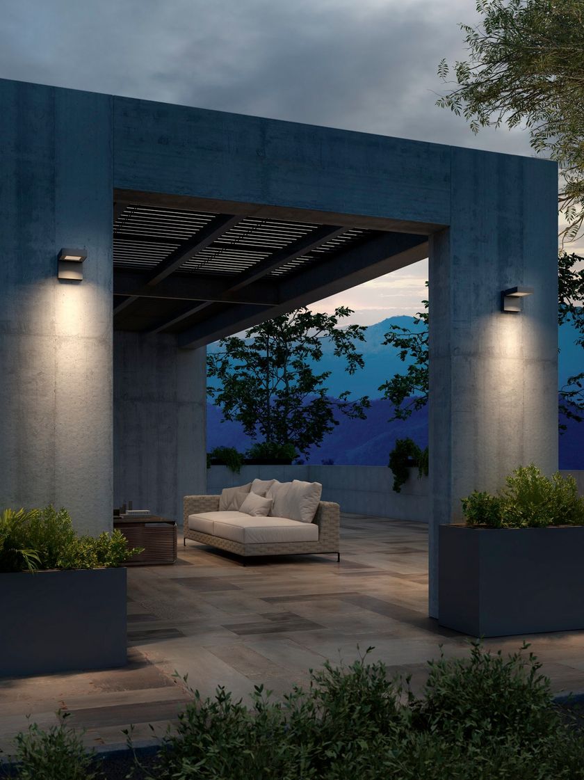 MODIS SINGLE Proyector de exterior LED ajustable de aluminio By LedsC4 ...