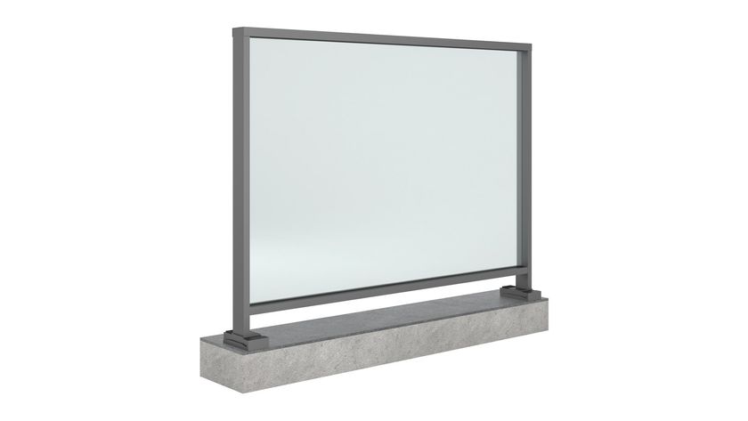 MODULAR Aluminium Window railing By ALUVETRO