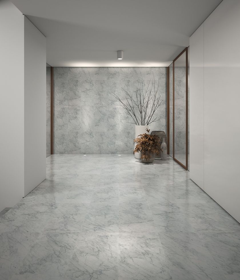 MARBLE TILES BIG SIZE Revestimiento de pared/suelo ultra fino de mármol ...