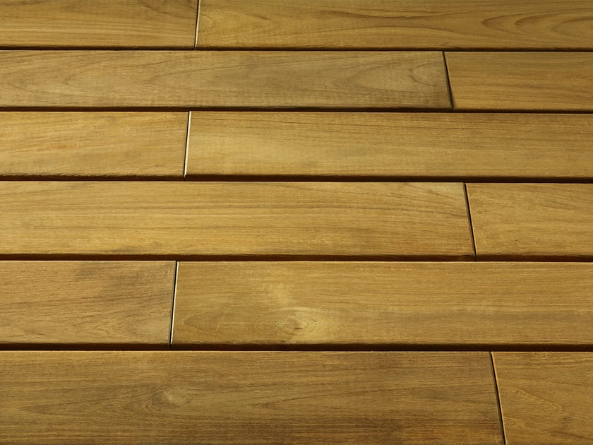 Soalho exterior de madeira ELYSIUM MODULO TEAK By Corà