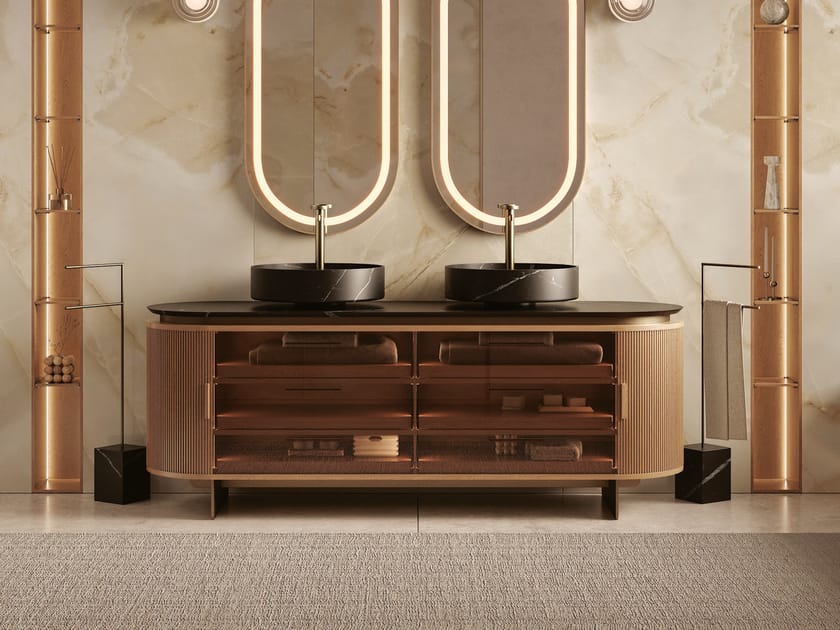 ECLECTIC GLASS Bathroom cabinet By MOMA Design